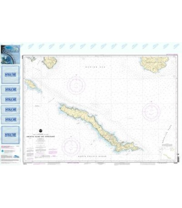 OceanGrafix NOAA Nautical Charts 16450 Amchitka Island and Approaches