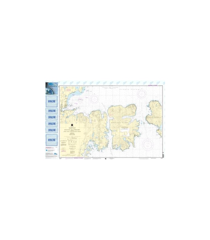 OceanGrafix NOAA Nautical Charts 16475 Kuluk Bay and approaches ...