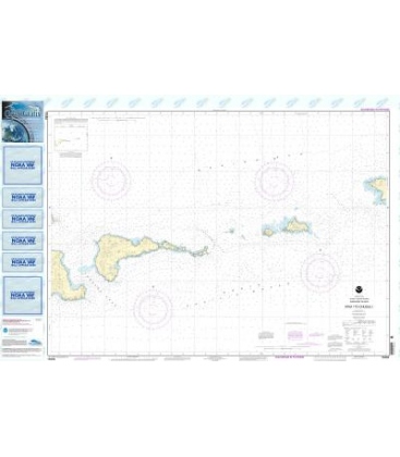 OceanGrafix NOAA Nautical Charts 16484 Atka Island to Chugul Island ...