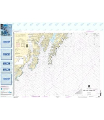 OceanGrafix NOAA Nautical Charts 16681 Seal Rocks to Gore Point