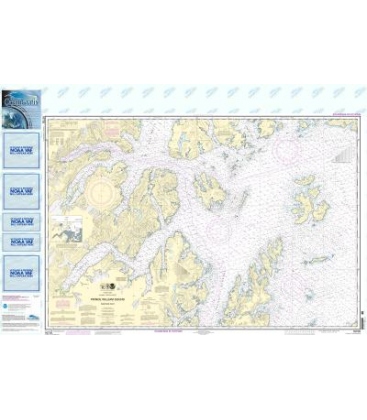 OceanGrafix NOAA Nautical Charts 16705 Prince William Sound-western part