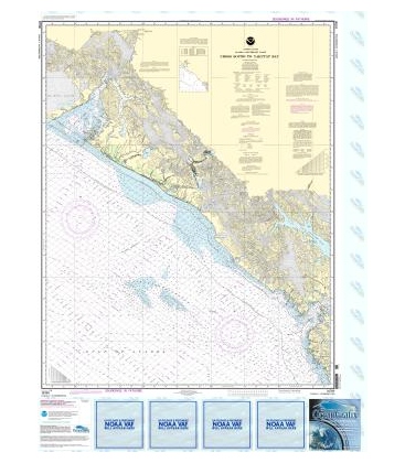 OceanGrafix NOAA Nautical Charts 16760 Cross Sound to Yakutat Bay