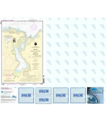OceanGrafix NOAA Nautical Charts 17381 Red Bay, Prince of Wales Island