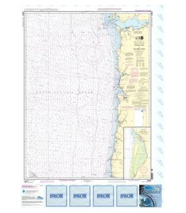 OG Nautical Chart 18520 Yaquina Head to Columbia River, Netarts Bay