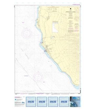 OceanGrafix NOAA Nautical Charts 19348 Approaches to Lahaina, Island of ...