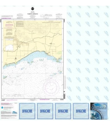 OceanGrafix NOAA Nautical Charts 25689 Puerto Arroyo