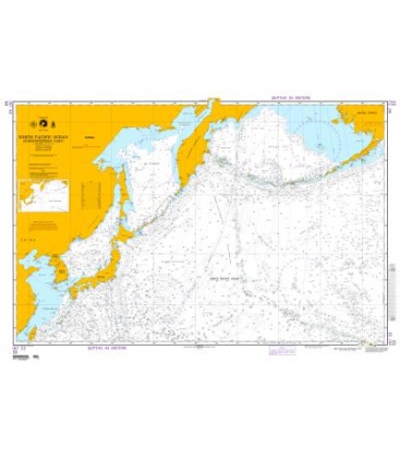 NGA Chart (formerly NIMA DMA) 53 North Pacific Ocean (Northwestern Part ...