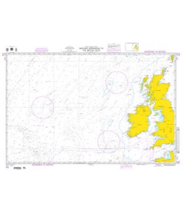 NGA Chart (formerly NIMA DMA) 102 Western Approaches to the British ...