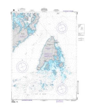 NGA Chart (formerly NIMA DMA) 14061 Grand Manan (Bay of Fundy) $28.00