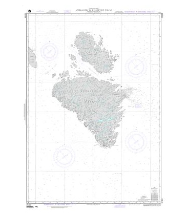 NGA Chart 15163 Approaches to Resolution Island (Canada-East Coast)