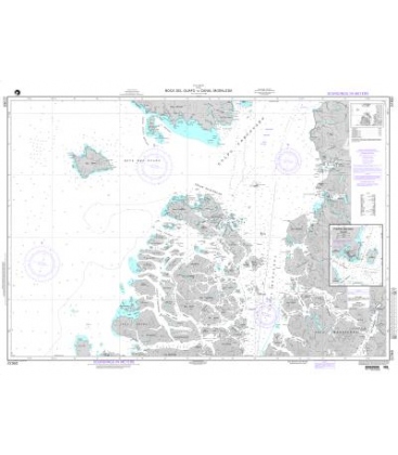 NGA Chart (formerly NIMA DMA) 22360 Boca Del Guafo to Canal Moraleda $28.00