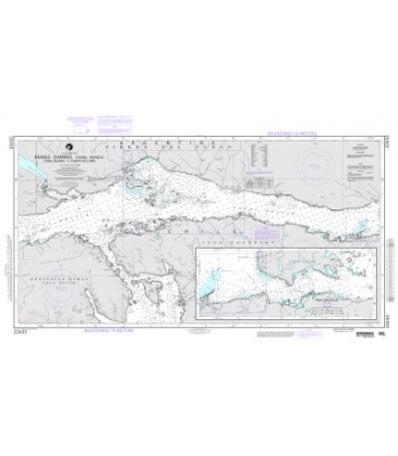 NGA Chart (formerly NIMA DMA) 22433 Beagle Channel (Canal Beagle) $28.00