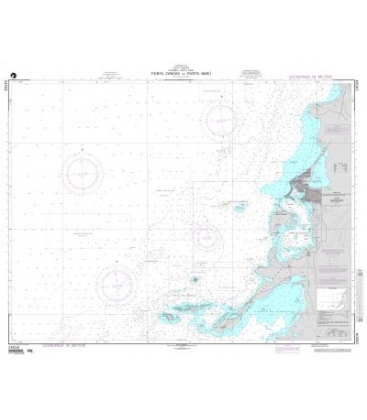 NGA Chart (formerly NIMA DMA) 24504 Punta Canoas to Punta Baru $28.00