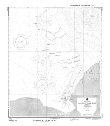 NGA Chart (formerly NIMA DMA) 29322 Cape Royds to Hut Point (Ross ...