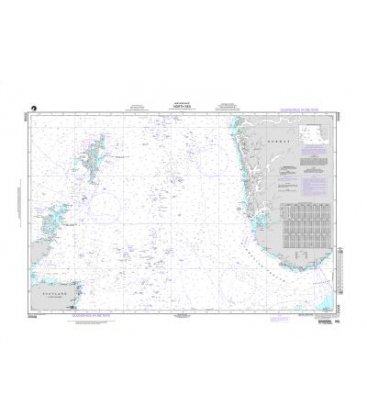 NGA Chart (formerly NIMA DMA) 35008 North Sea-Northern Sheet $28.00
