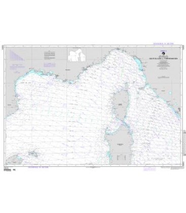 NGA Chart (formerly NIMA DMA) 53031 Gulfe Du Lion to Tyrrhenian Sea ...