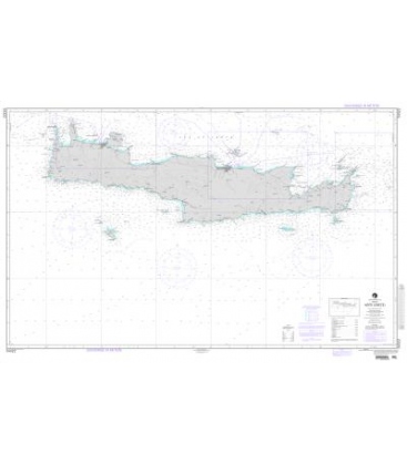 NGA Chart (formerly NIMA DMA) 54322 Kriti (Crete) $28.00