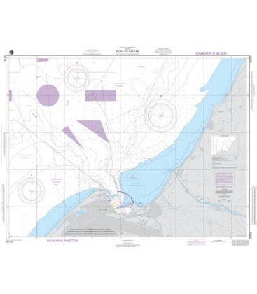 NGA Chart (formerly NIMA DMA) 55141 Port of Batumi $28.00