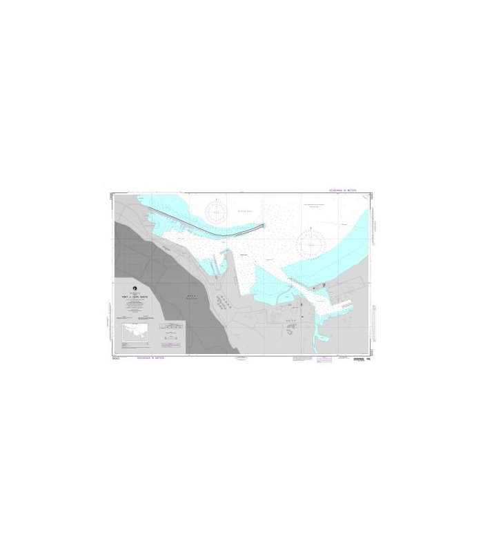NGA Chart (formerly NIMA DMA) 56063 Port of Hefa (Haifa) (Israel) $28.00