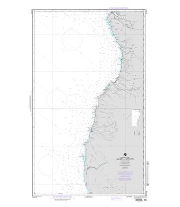 NGA Chart (formerly NIMA DMA) 57022 Luanda to Cape Fria $28.00