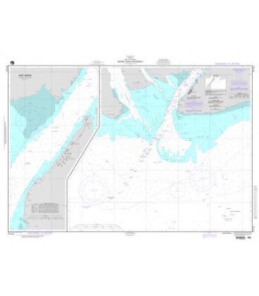 NGA Chart (formerly NIMA DMA) 57141 Bonny River Approach $28.00