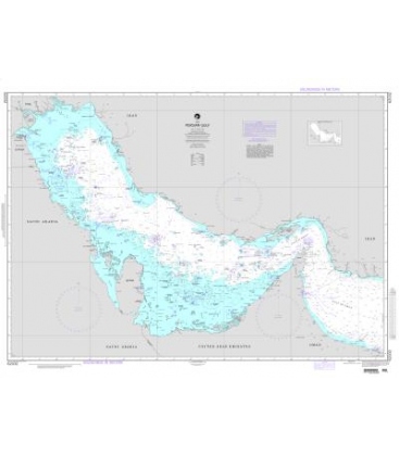 NGA Chart (formerly NIMA DMA) 62032 Persian Gulf