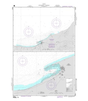 NGA Chart (formerly NIMA DMA) 62091 Approaches to Berbera $28.00