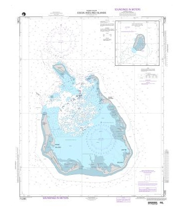 NGA Chart (formerly NIMA DMA) 71281 Cocos (Keeling) Islands $28.00