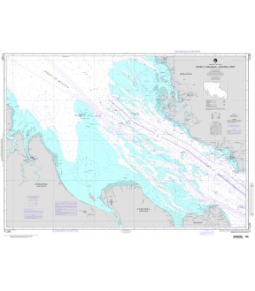 NGA Chart (formerly NIMA DMA) 71285 Strait of Malacca-Central Part $28.00