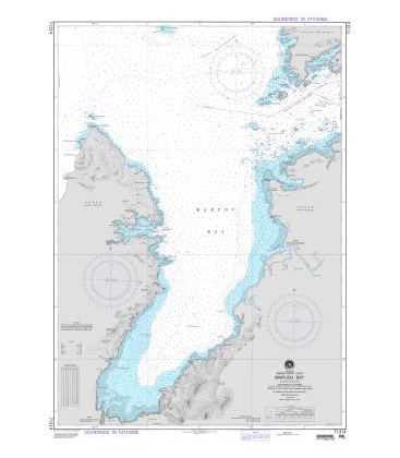NGA Chart (formerly NIMA DMA) 71314 Marudu Bay (Borneo-North Coast) $28.00