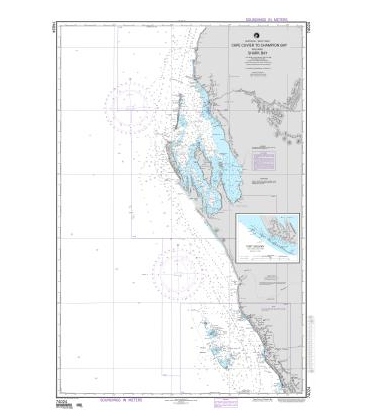 NGA Chart 74024 Cape Cuvier to Champion Bay including Shark Bay