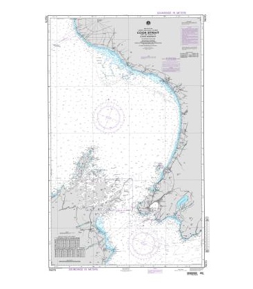 NGA Chart (formerly NIMA DMA) 76070 Cook Strait $28.00