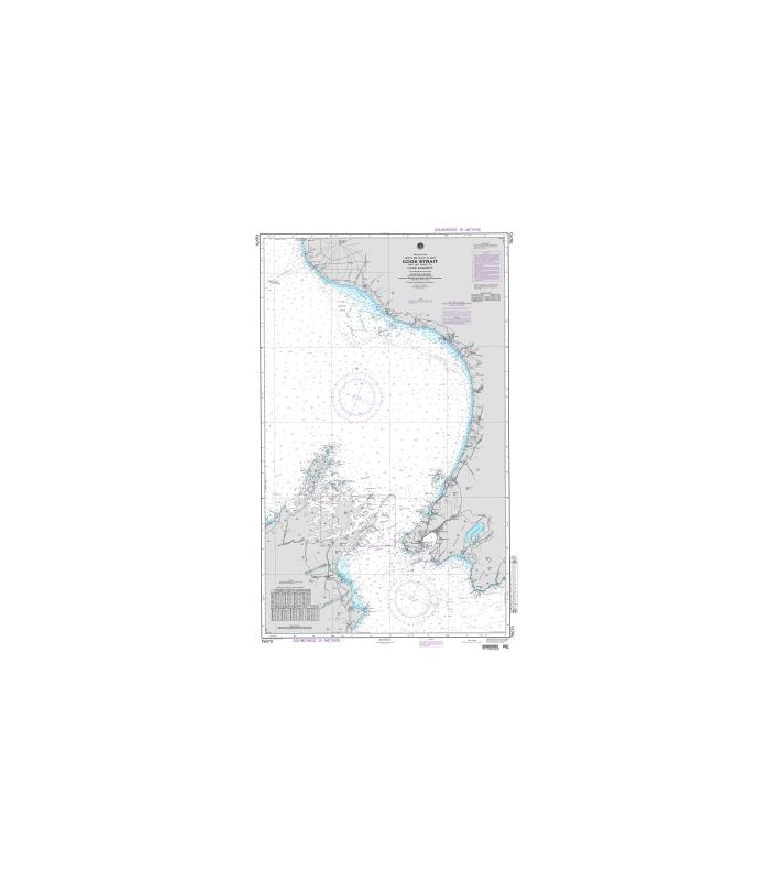 NGA Chart (formerly NIMA DMA) 76070 Cook Strait $28.00