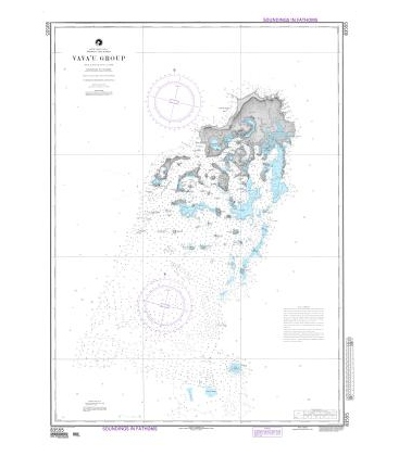 NGA Chart (formerly NIMA DMA) 83555 Vavau Group (Tonga Islands) $28.00