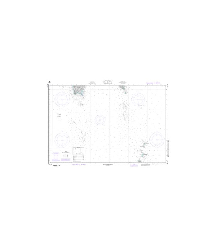 NGA Chart (formerly NIMA DMA) 91170 Bashi Channel (Luzon Strait ...