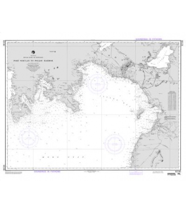 NGA Chart (formerly NIMA DMA) 92190 Port Sibulan to Polloc Harbor ...