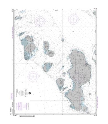 NGA Chart (formerly NIMA DMA) 92240 Jolo Island and Tapul Group