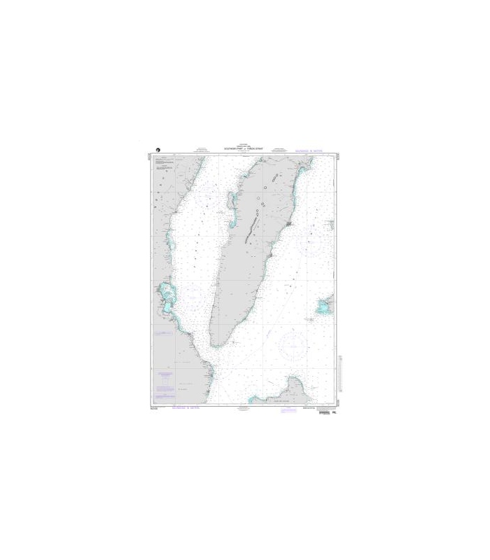 NGA Chart (formerly NIMA DMA) 92330 Southern Part of Tanon Strait