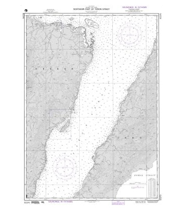 NGA Chart (formerly NIMA DMA) 92370 Northern Part of Tanon Strait ...
