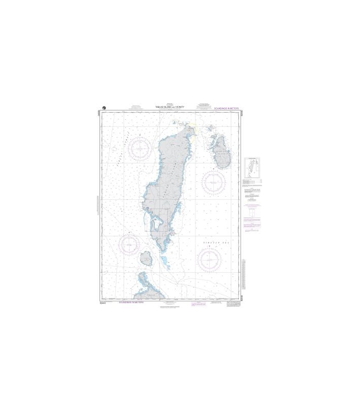 NGA Chart (formerly NIMA DMA) 92440 Tablas Island and Vicinity