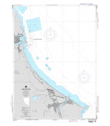 NGA Chart (formerly NIMA DMA) 95176 Samchok-Hang $28.00