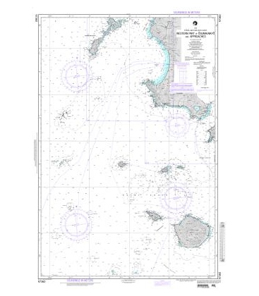 NGA Chart (formerly NIMA DMA) 97360 Western Part of Osumi Kaikyo and ...