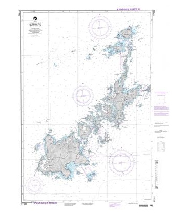 NGA Chart (formerly NIMA DMA) 97392 Goto-retto