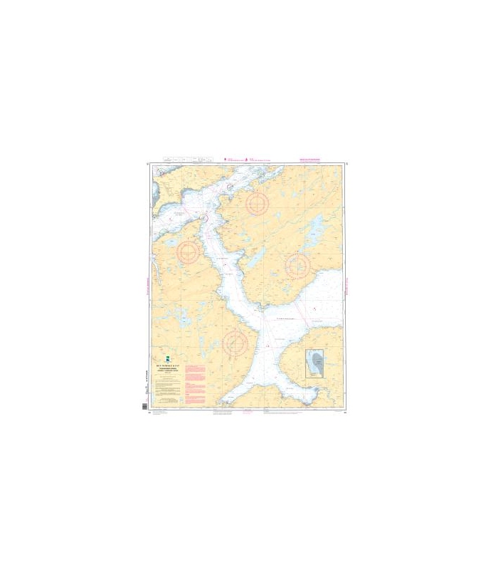 Norwegian Nautical Charts No. 39 TrondheimsfjordenÊAgdenes - Thamshamn ...