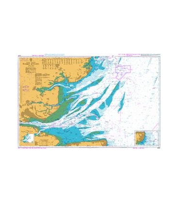 British Admiralty Instructional Chart 5041 Thames Estuary
