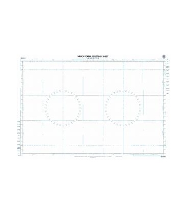 BA Chart D6333 Mercator Plotting Sheets Lat. 36° to 39° N. and S.