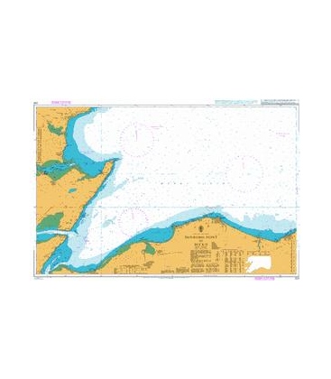 British Admiralty Nautical Chart 223 Dunrobin Point to Buckie