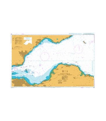 British Admiralty Nautical Chart 734 Firth of Forth Isle of May to ...