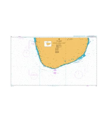 British Admiralty Nautical Chart 813 Colombo to Sangama Kanda Point
