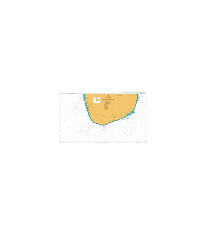 British Admiralty Nautical Chart 813 Colombo to Sangama Kanda Point